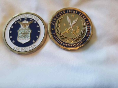 AIR FORCE JOINT TASK FORCE INHERENT RESOLVE 1.75" CHALLENGE COIN | eBay