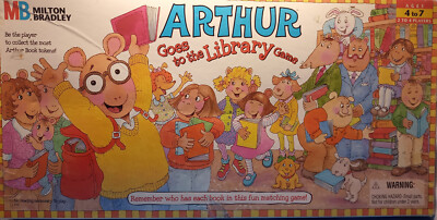 Arthur Goes To The Library Game Replacement Parts You Pick (1996 ...