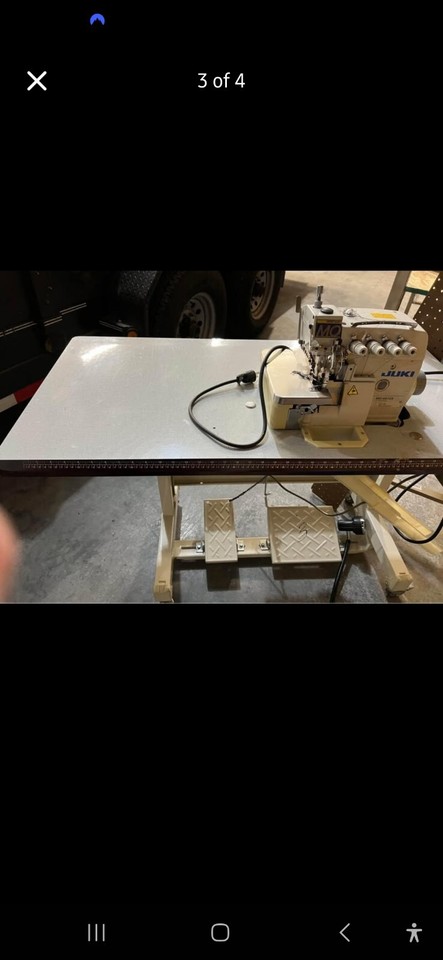 Juki Mo 6816S Industrial 5 Thread Serger with Table And 1/3 HP Motor | eBay