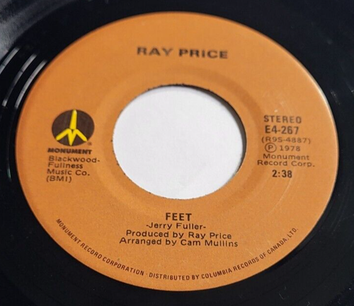 Ray Price – Feet / Let's Make A Nice Memory (Today) 45 RPM Record 7" | eBay