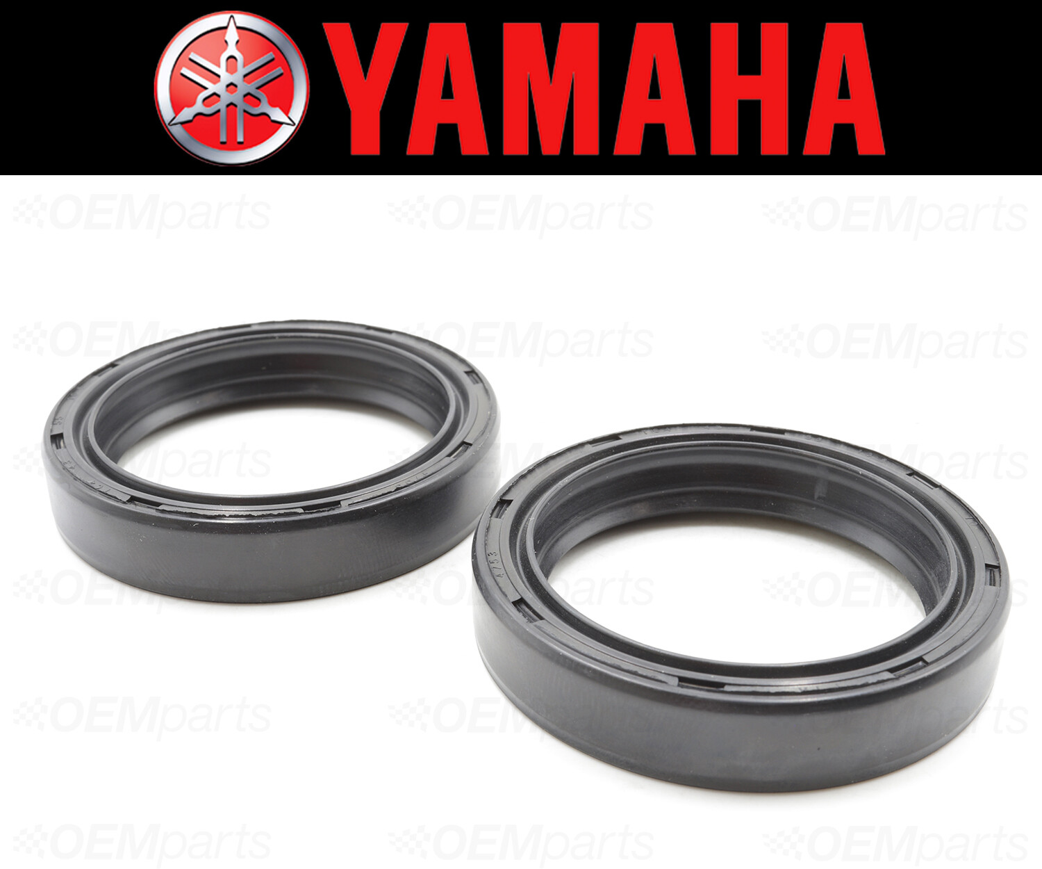 Set of (2) Yamaha Front Fork Oil Seal (See Fitment Chart) #23X-23145-L0 ...