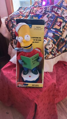 THE SIMPSONS Caroling Bart, Jingle Bells Parody Dances 2002 20th ...