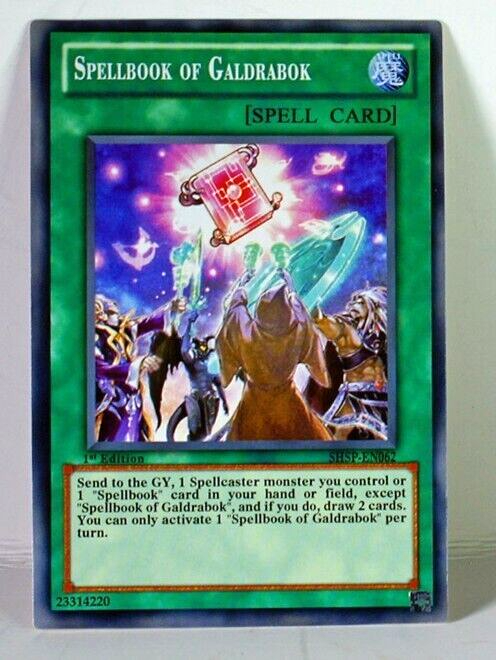 Yu-Gi-Oh Card - INCH-EN059 - SPELLBOOK OF KNOWLEDGE | eBay