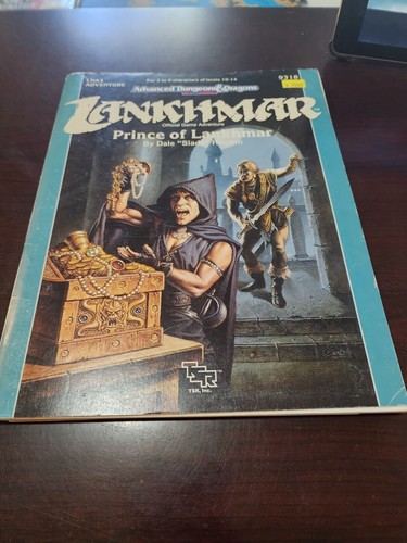 Dungeons & Dragons 2nd Edition Prince of Lankhmar Game Adventure, Nice ...