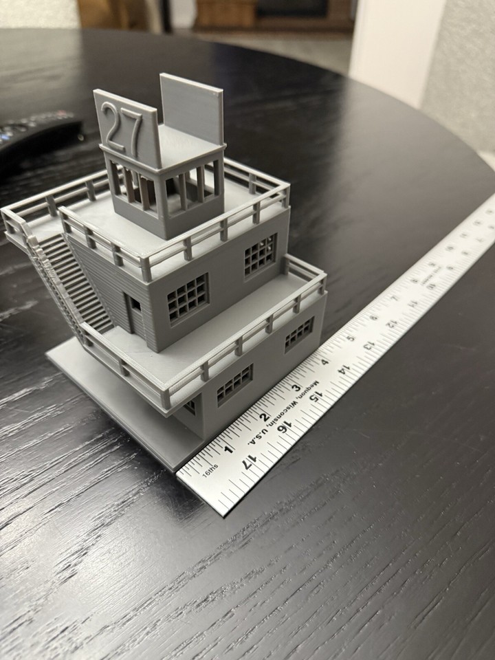 HO Scale Control Tower - 1:87 Gauge Signal Tower - Built And Ready - HO ...