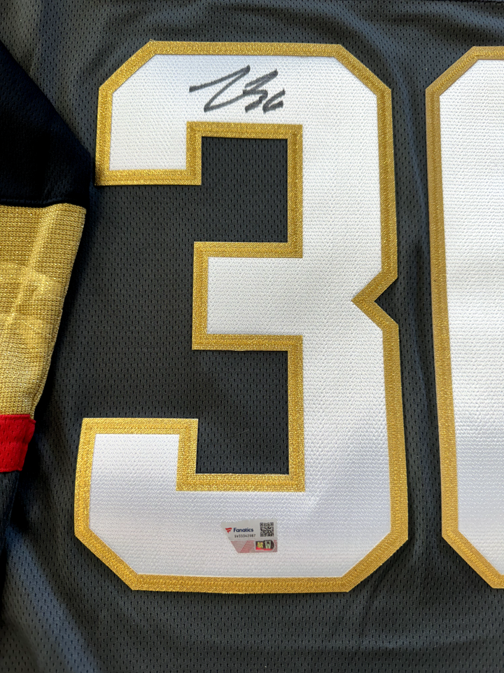 Logan Thompson Autographed Jersey XL Las Vegas Golden Knights Fanatics ...
