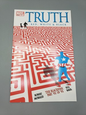 Truth Red White And Black Vol 1 #7 July 2003 Part Seven The Blackvine ...