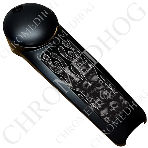 Epoxy Top - Gas Tank Dash Insert 08-18 Harley Touring - B Flame Gray ...