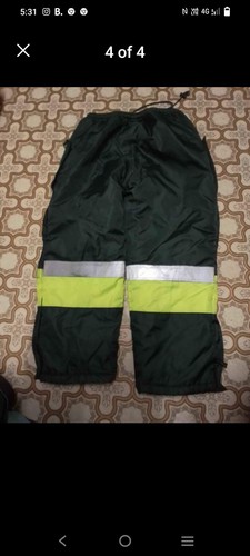 Freezer Pants Waterproof Cool Room Cold Work Hi Vis Yellow Reflective ...