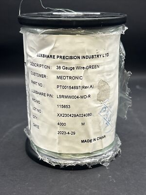 Luxshare Magnet Wire Green - 38AWG Gauge - 155°C - Tinned Copper ...