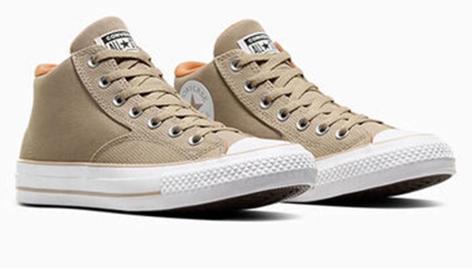 CONVERSE Men's Chuck Taylor All Star Malden Street Mid Shoes Ortholite ...