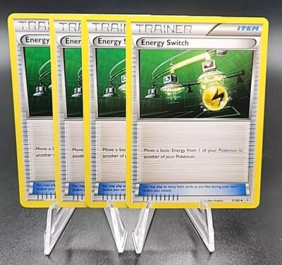 4x Pokémon Energy Switch 61/83 XY Generations Item Trainer Playset | eBay