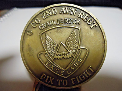 US Army Challenge Coin 2nd Infantry Division C Co 2 Avn Regt, SGT ...