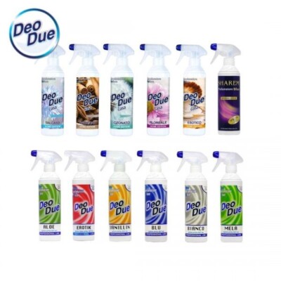 Profumatore Spray Ambiente Deo Due diverse fragranze-6 Flaconi a scelta ...