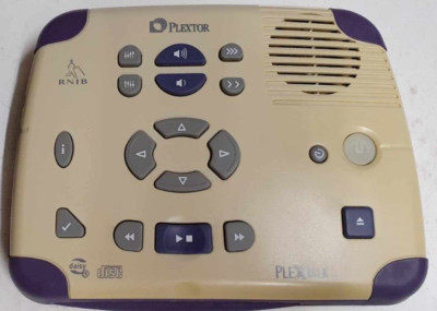 RNIB PLEXTOR/PLEXTALK PTN1 DAISY READER CD TALKING BOOK PLAYER/FOR ...
