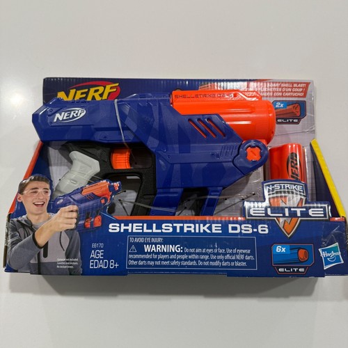 Brand New Nerf N-Strike Elite Shellstrike DS-6 Blaster Kids Gun ...