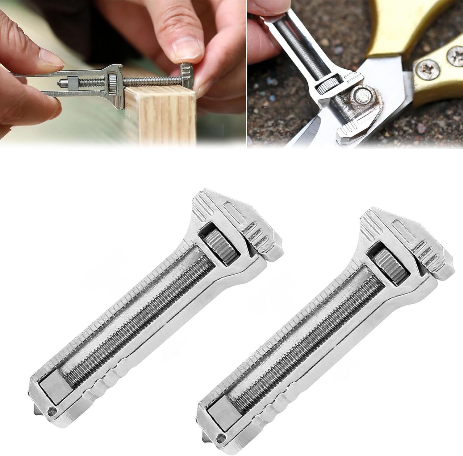 Compact Titanium Multitool Alloy Everyday Multi Functional Wrench Tool ...