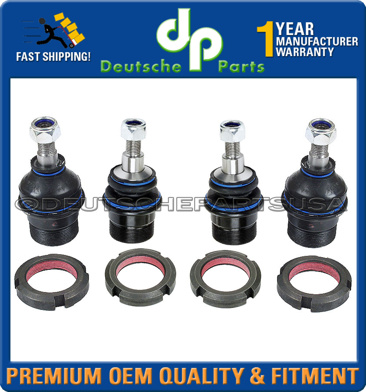 Mercedes W163 LOWER Front + REAR Ball Joint Joints 1633300135 ...