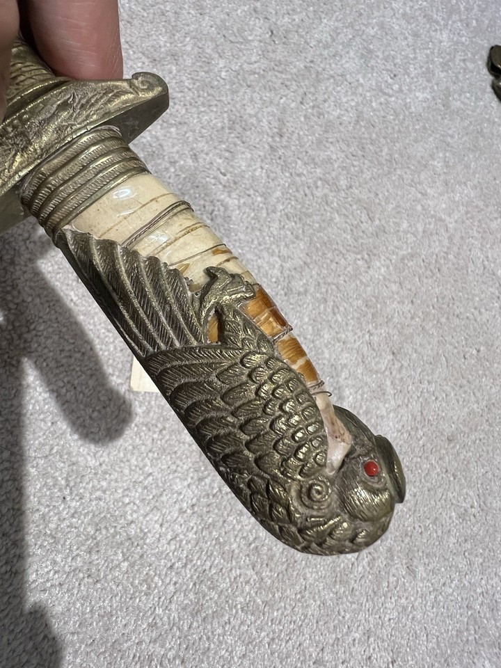 WW2 Chinese AIR FORCE Dagger Nationalist Officer/WWII Dirk Knife With ...