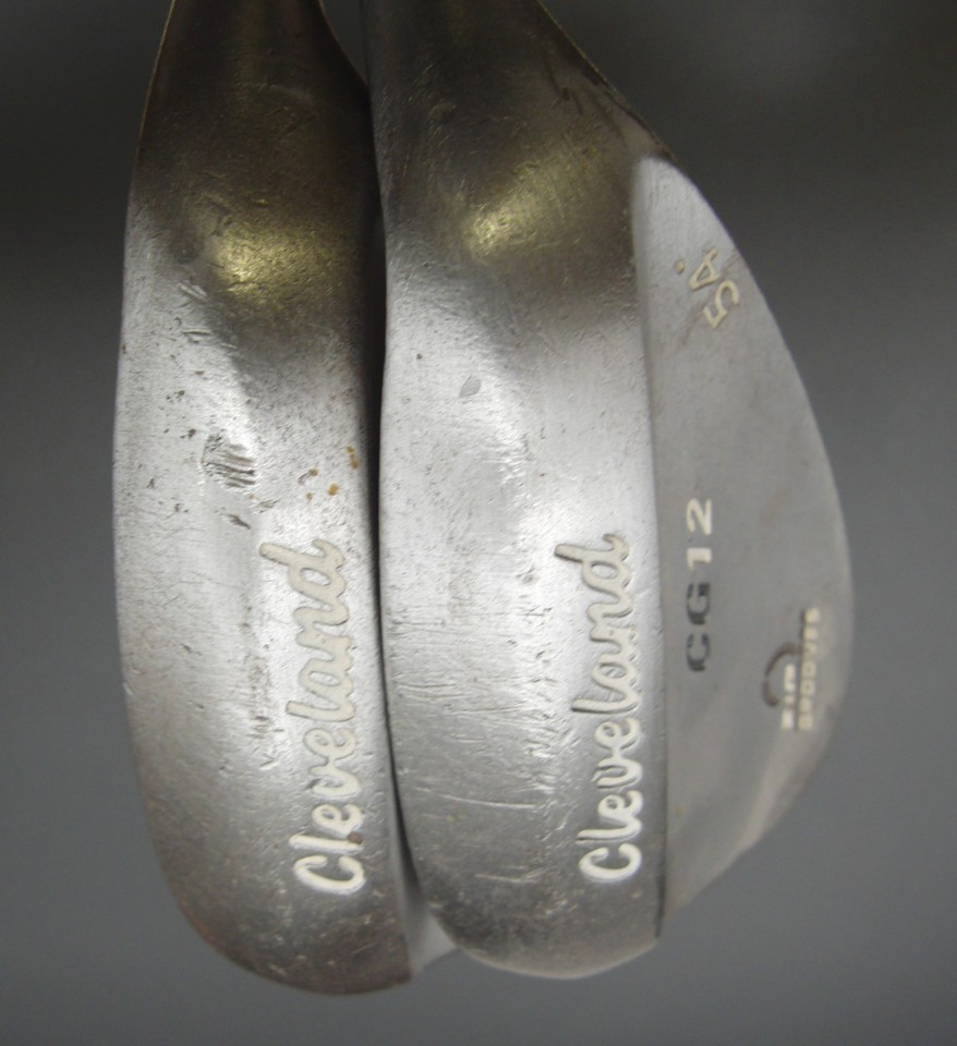 Set of 2 Cleveland CG12 Zip Grooves 54° Gap+56° Sand Wedges Regular ...