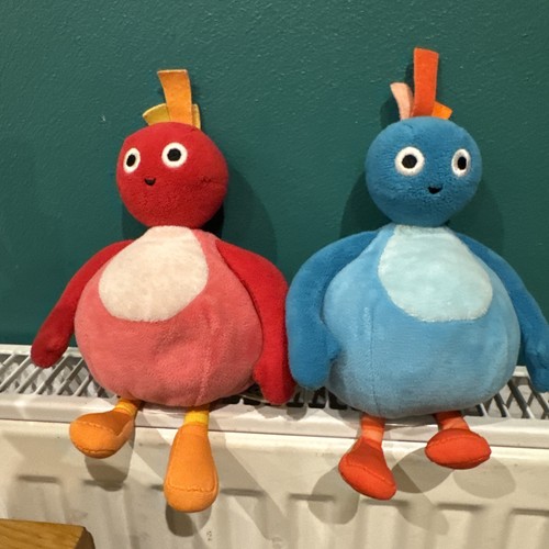 Twirlywoos Red Toodloo And Great BigHoo Small 6" Soft Plush Toy Golden ...