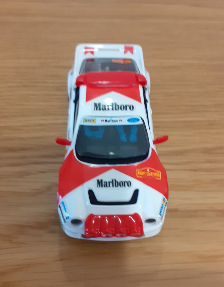 VINTAGE SCALEXTRIC SCX EXIN MARLBORO FORD RS200 - SLOT CAR No: 4080 ...