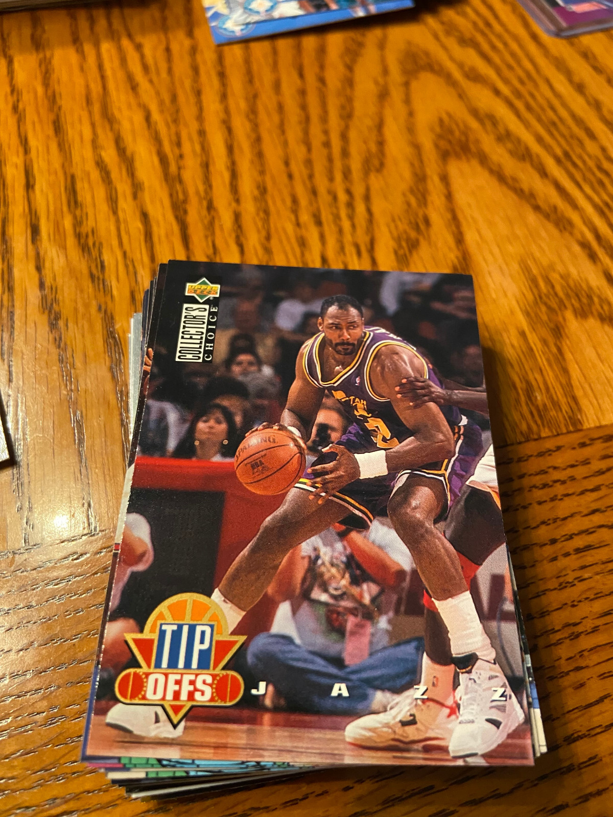 1994-95 Upper Deck Collector's Choice - Tip Offs Karl Malone #191 for ...
