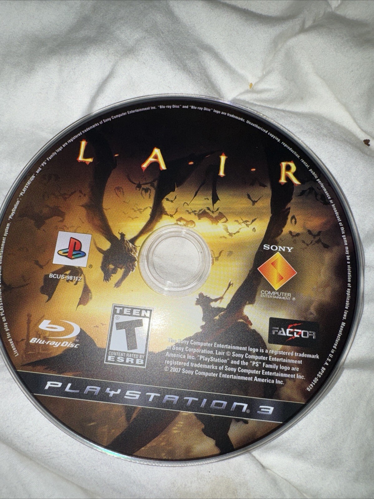 Lair (Sony PlayStation 3, 2007) 711719811220 | eBay