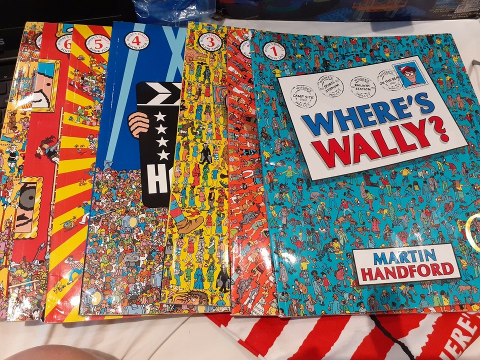 Where's Wally Collection: 7 Books in Kitbag: | eBay UK