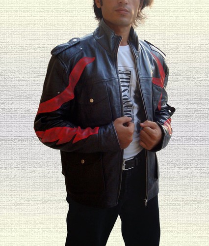 Men Prototype 2 PS3 Game James Heller Handmade Leather Jacket Small-5XL ...