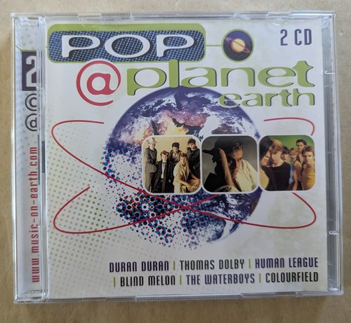 Pop @ Planet Earth- Various Artists DOUBLE CD- EXCELLENT NEW WAVE/SYNTH ...
