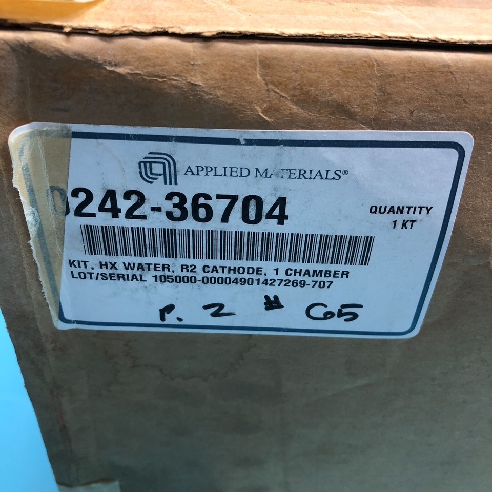 AMAT 0242-36704 KIT, HX WATER, R2 CATHODE, 1 CHAMBER, 160829 | eBay
