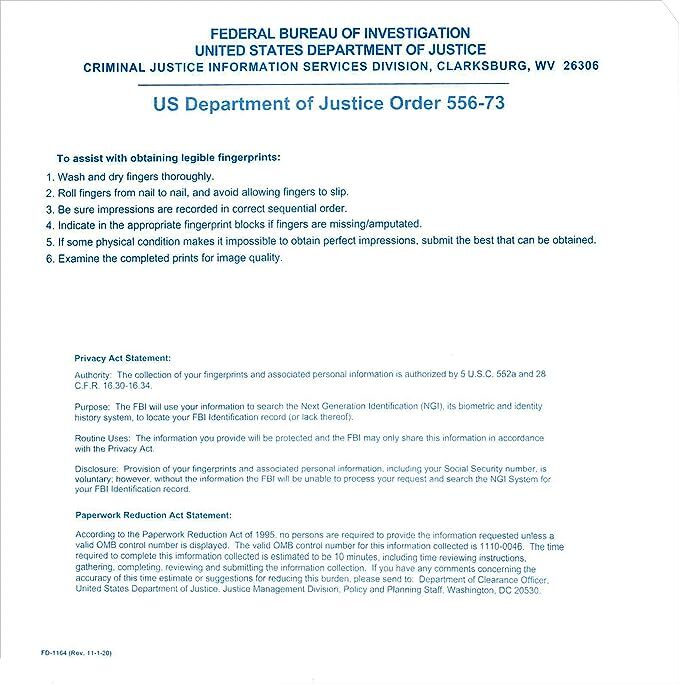 FD-1164 Fingerprint Kit, Full Size | eBay