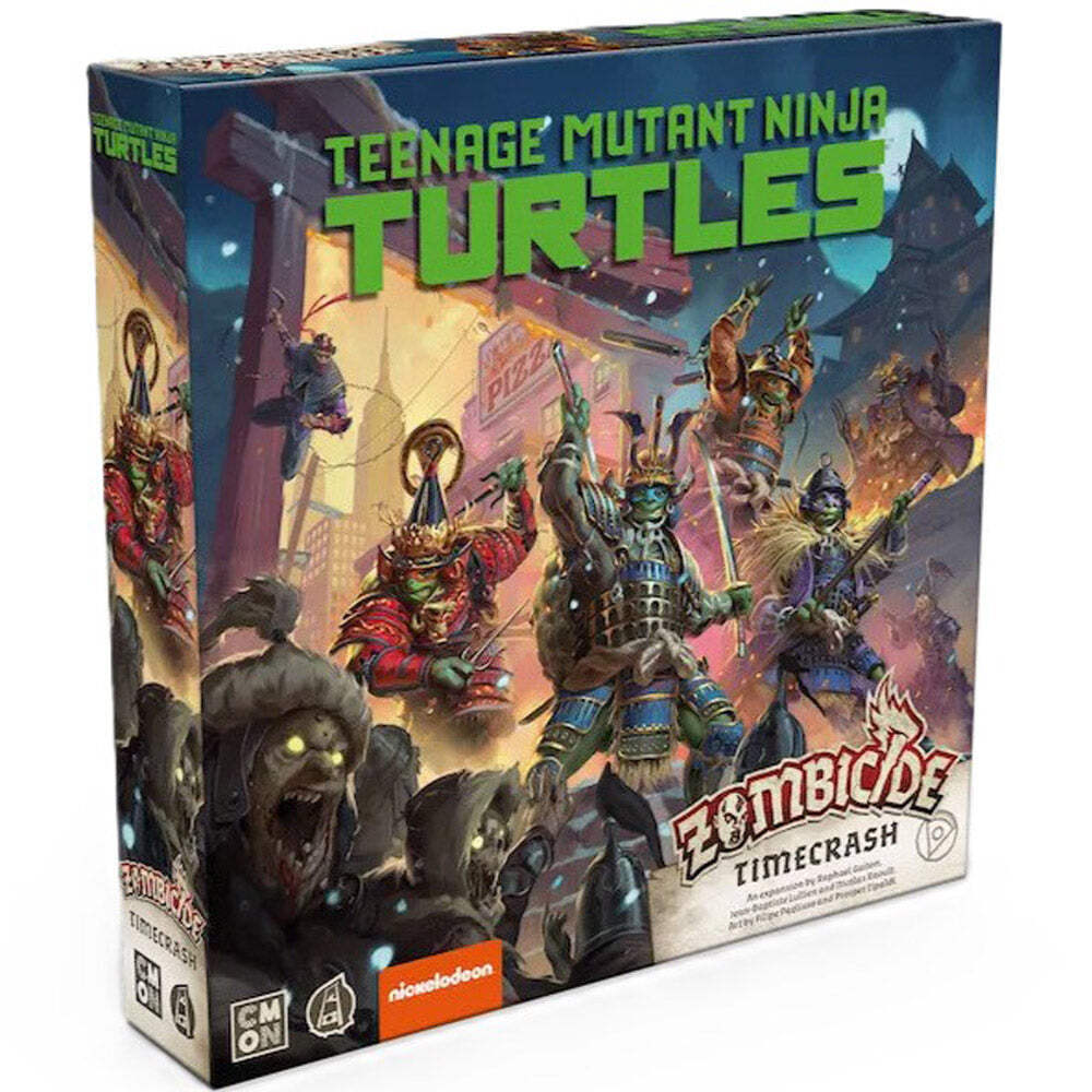 Zombicide White Death TMNT Timecrash Strategy Game TMNT-Themed ...