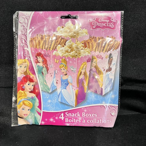 Disney Princess Turn Snack Time into Funtime Snack Boxes 4 Count | eBay