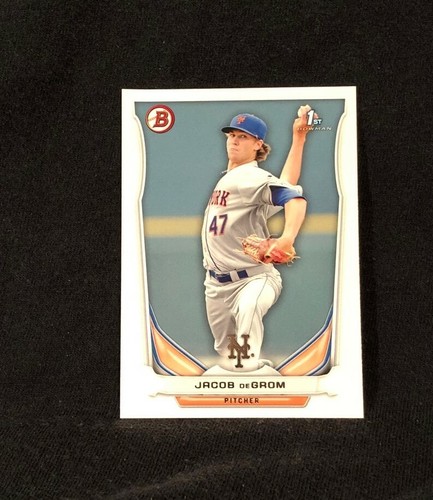 2014 Bowman Prospects JACOB DEGROM RC #BP73 Rookie Card (READY TO GRADE ...