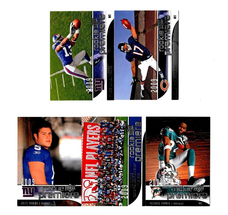 2009 Score Rookie Premiere 10 dif Lot: Pat White, Deon Butler, Javon ...
