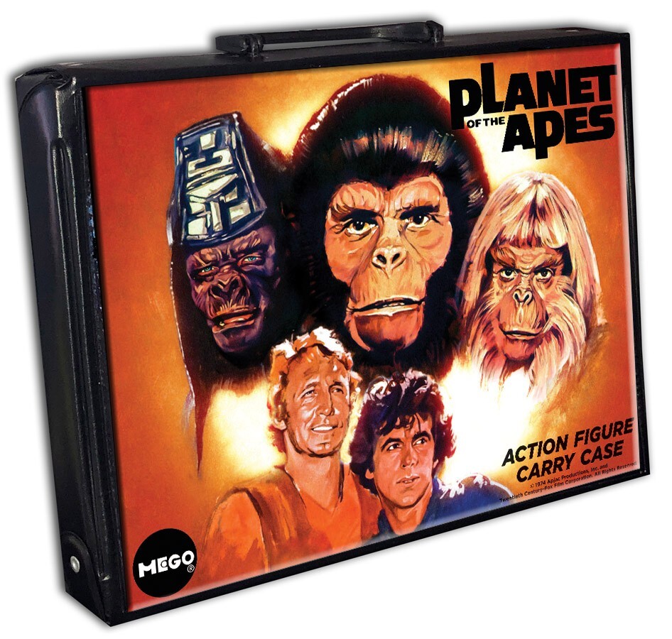 PLANET OF THE APES CARRY CASE for 8" Mego Action Figures (NO FIGURES ...