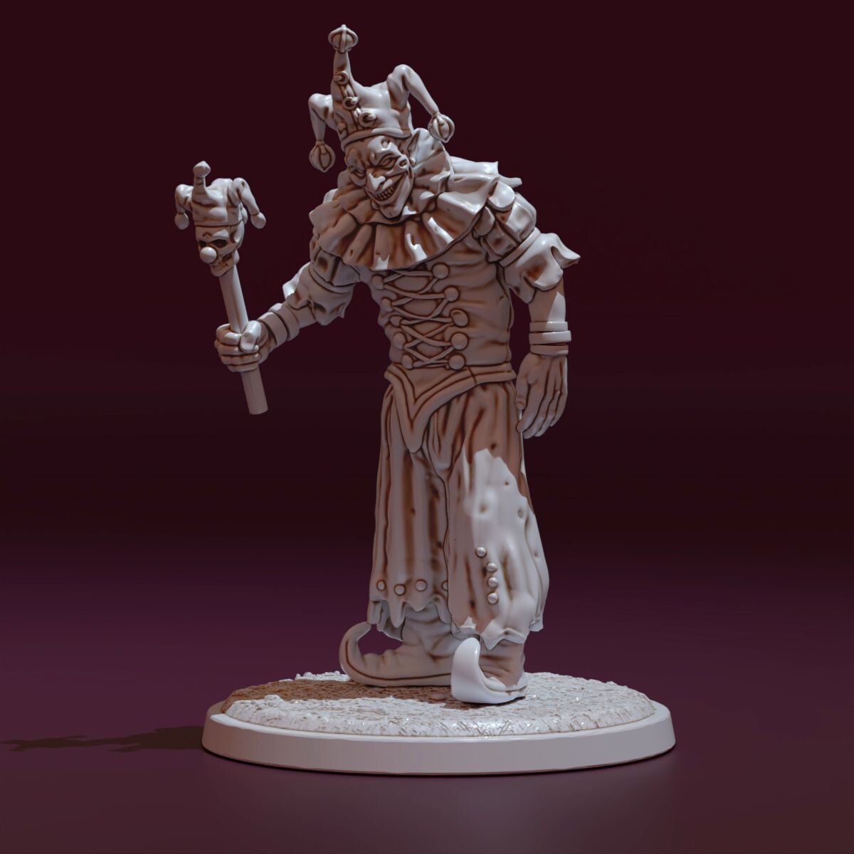 Medusa Miniatures - Bloodmoon - Vampire Clown - DnD/Pathfinder/TTRPG | eBay