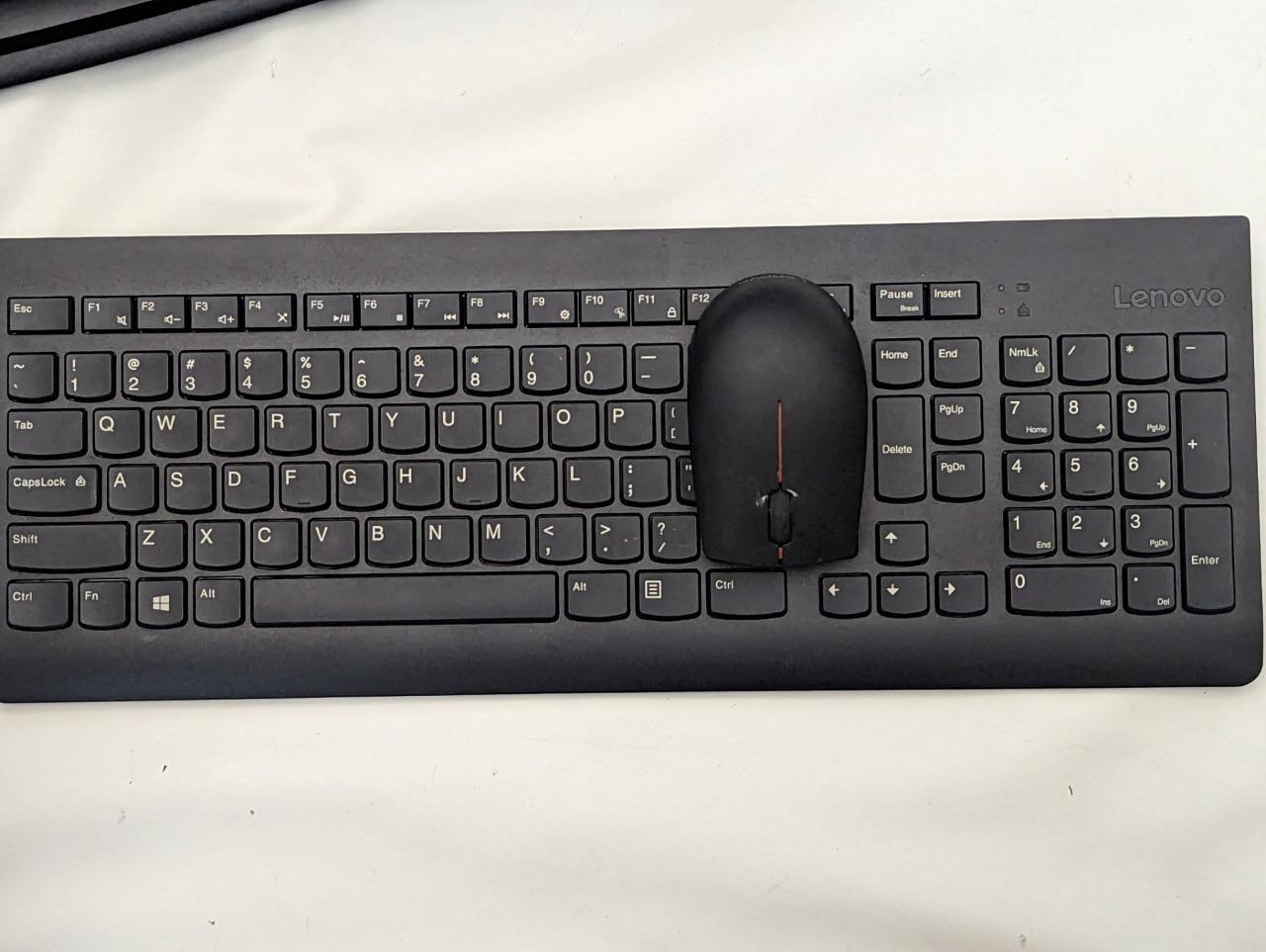 Lenovo Oman-Tra Wireless Keyboard + Mouse - No Dongle | eBay