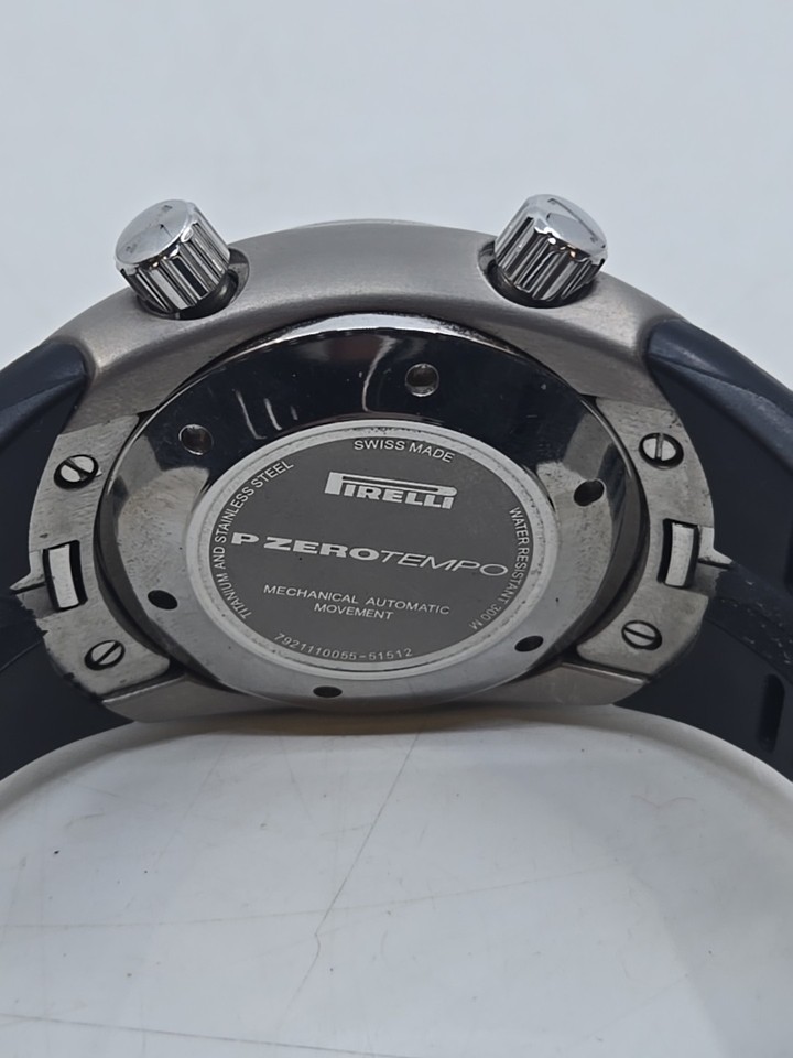 Sector Pirelli P Zero TEMPO Automatic Titanium HUGE DISCOUNT FIRESALE ...