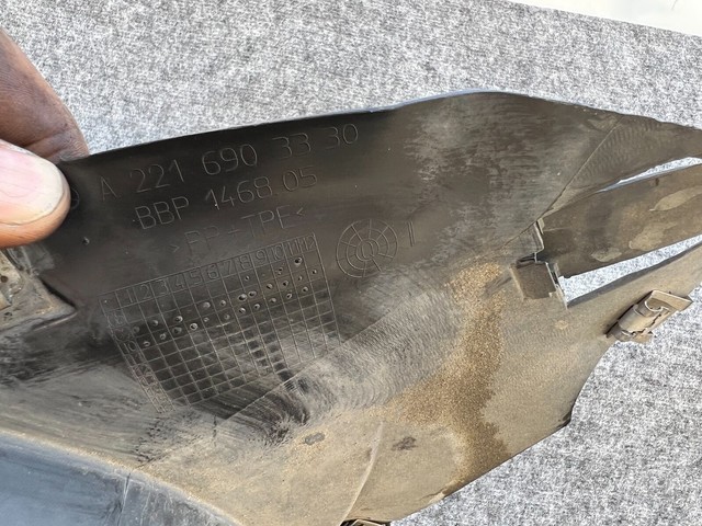 Fairing Wheel Housing Liner Front Left MERCEDES BENZ W221 Mopf ...