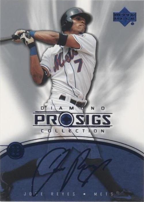 2004 Upper Deck Diamond Collection Pro Sigs - Jose Reyes #57 for sale ...