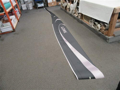 LOWE DEEP V FISH & SKI HALF WRAP PORT SIDE SELF ADHESIVE DECAL 2348895 ...