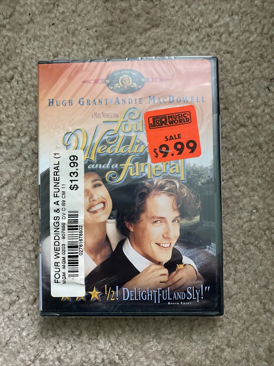 Four Weddings And A Funeral Dvd Cover