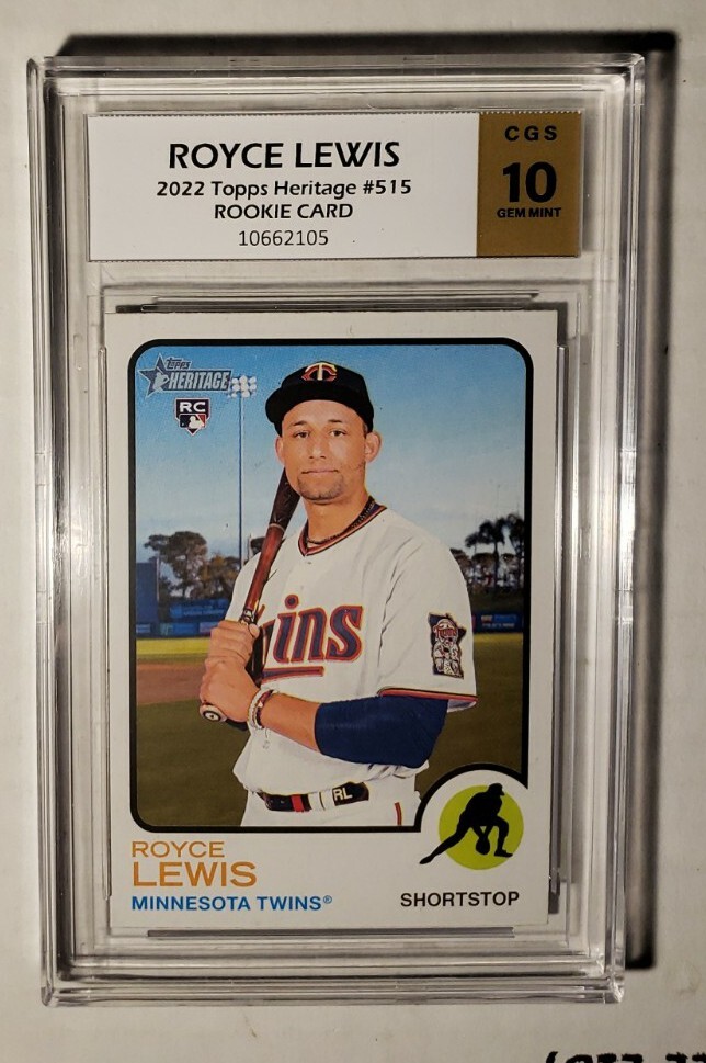 2022 Topps Heritage High Number - #515 Royce Lewis (RC) for sale online ...