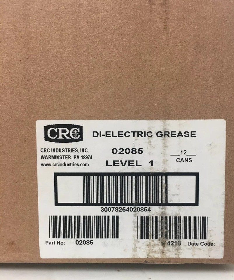 CRC DI-ELECTRIC GREASE 02085, 3.3-oz, Case/12 | eBay