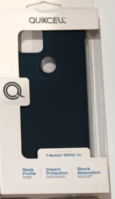 QUIKCELL Phone Case for Revvl 4+, Operator, Navy | eBay