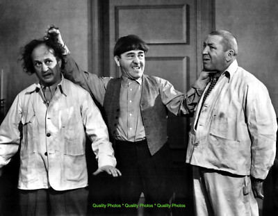 The Three Stooges Larry, Curly, Moe 8.5x11" Photo Print Physical ...