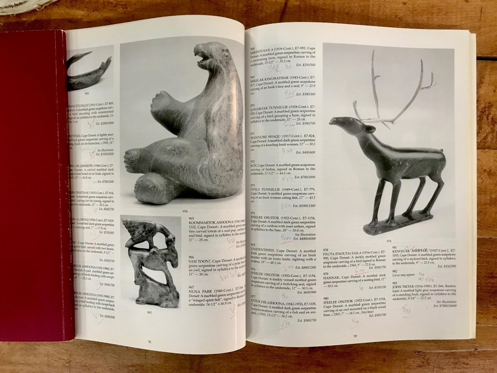 WADDINGTON'S INUIT ART ++ AUCTION CATALOGUE 1994 1808 LOTS | eBay